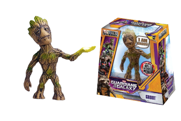 [Pre-Owned] Marvel 6" Metal DieCast Groot M156 Collectable Figure ...