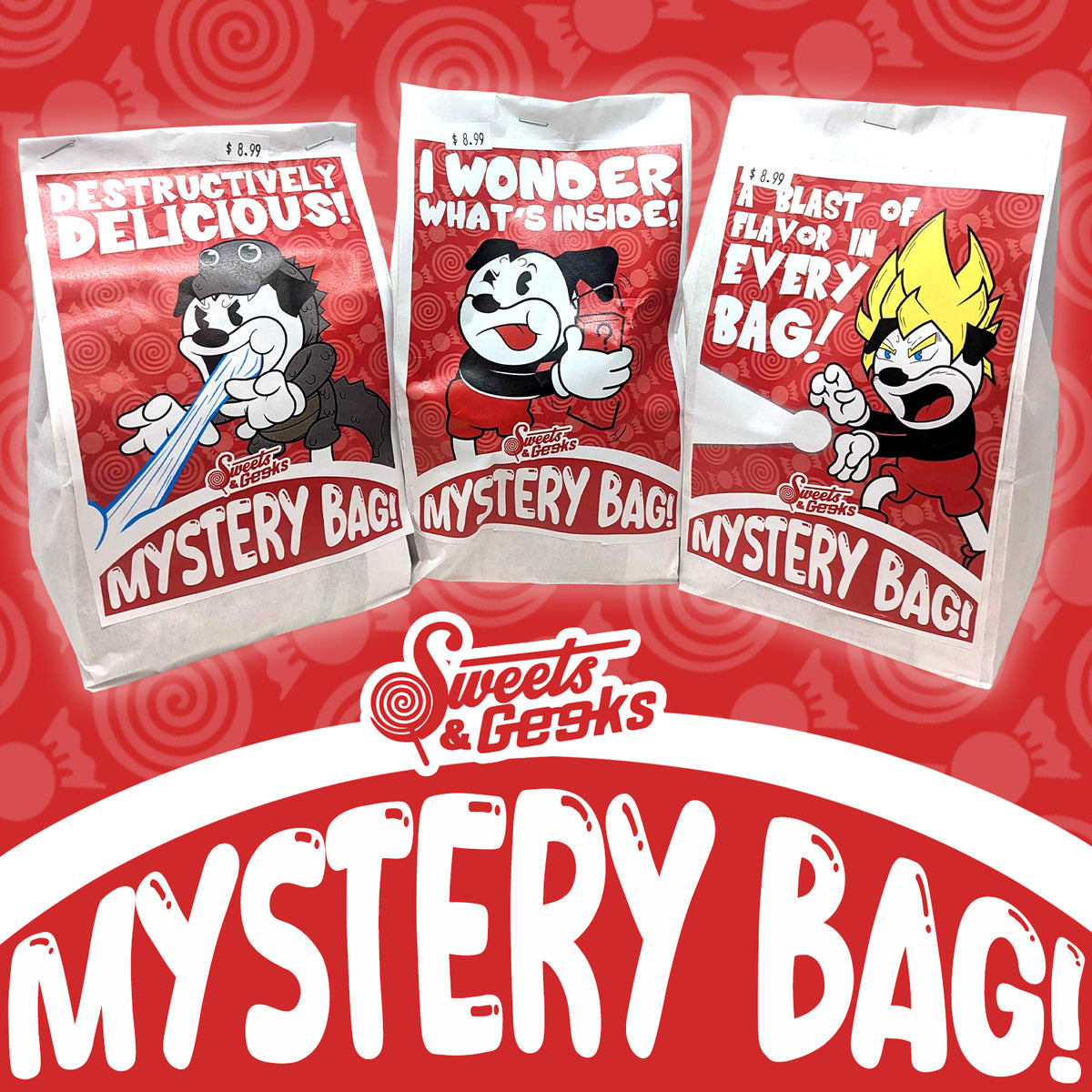 Sweets & Geeks Mystery Bag – Sweets and Geeks