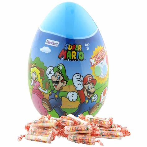 Super Mario Candy & Prize Egg - 81g – Sweets and Geeks