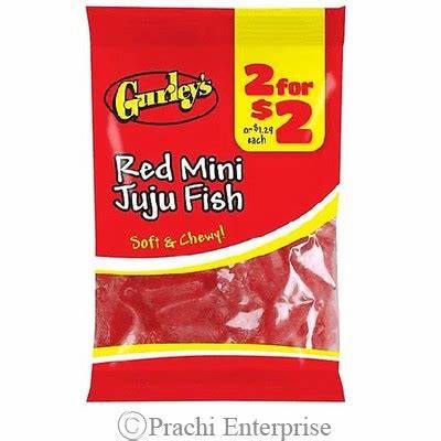 Gurley's Red Mini Juju Fish 2.5oz Peg Bag (SNG12) – Sweets and Geeks
