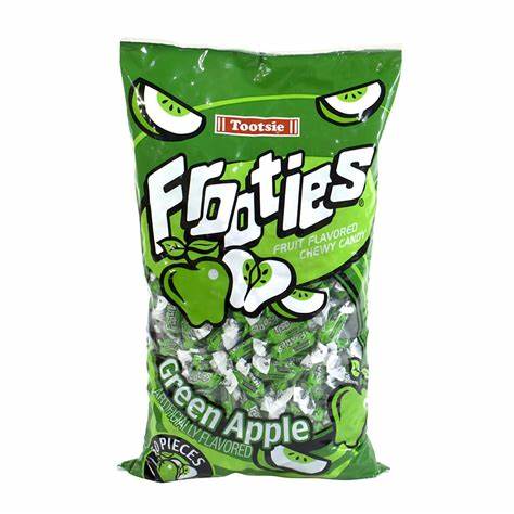 Tootsie Frooties Green Apple 360ct. Bulk Bag – Sweets and Geeks