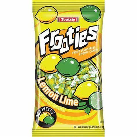 Tootsie Frooties Lemon Lime 360ct. Bulk Bag – Sweets and Geeks