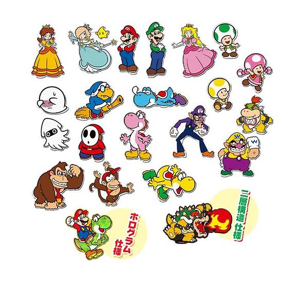 Super Mario: Character Magnets Mystery Bag (v.2) - Bandai Shokugan (SN ...