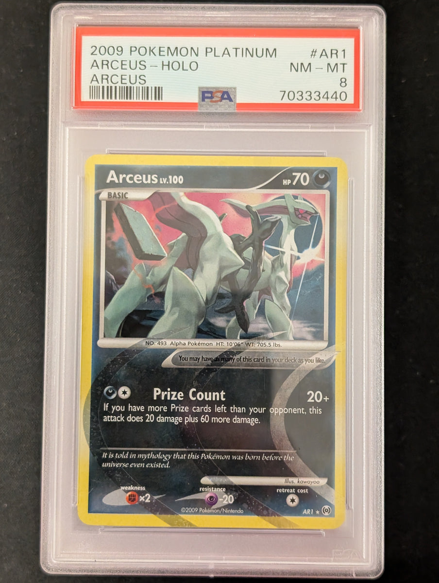 Arceus - Platinum Arceus - AR1 - (Graded PSA 8) – Sweets and Geeks