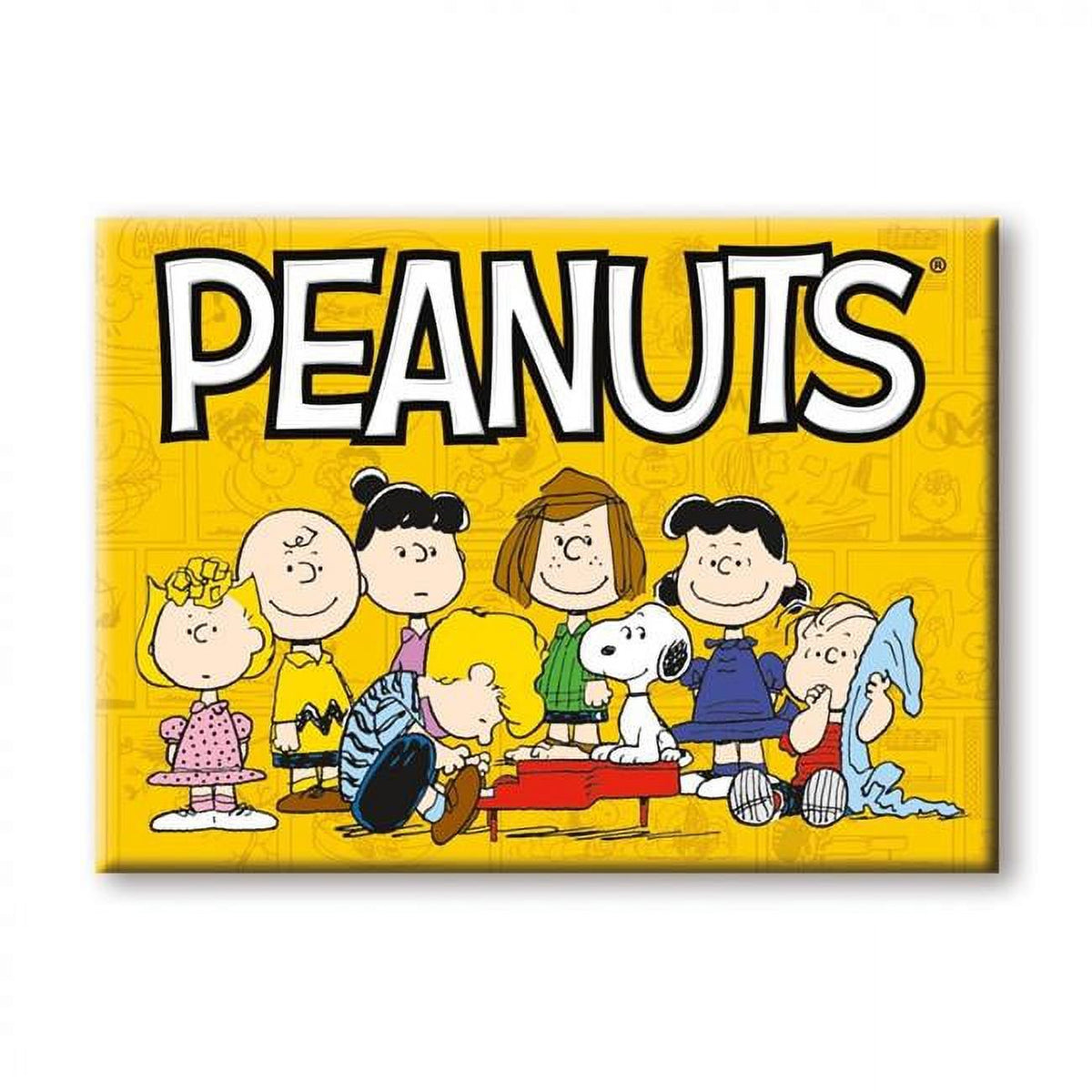 Peanuts: Cast Magnet – Sweets and Geeks
