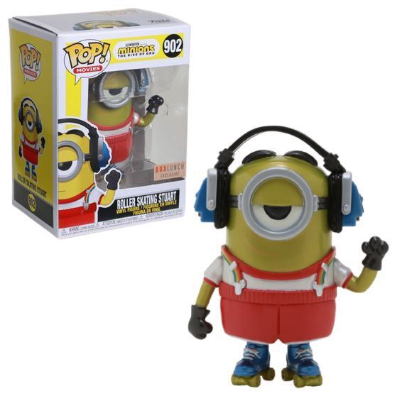 Funko Pop! Movies: Minions The Rise of Gru - Roller Skating Stuart (Bo ...
