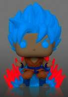 Funko POP! Animation: Dragonball Z - SsGss Goku (GITD) (Box Lunch Excl ...