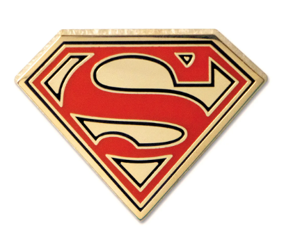 DC Comics - Superman Enamel Pin – Sweets and Geeks