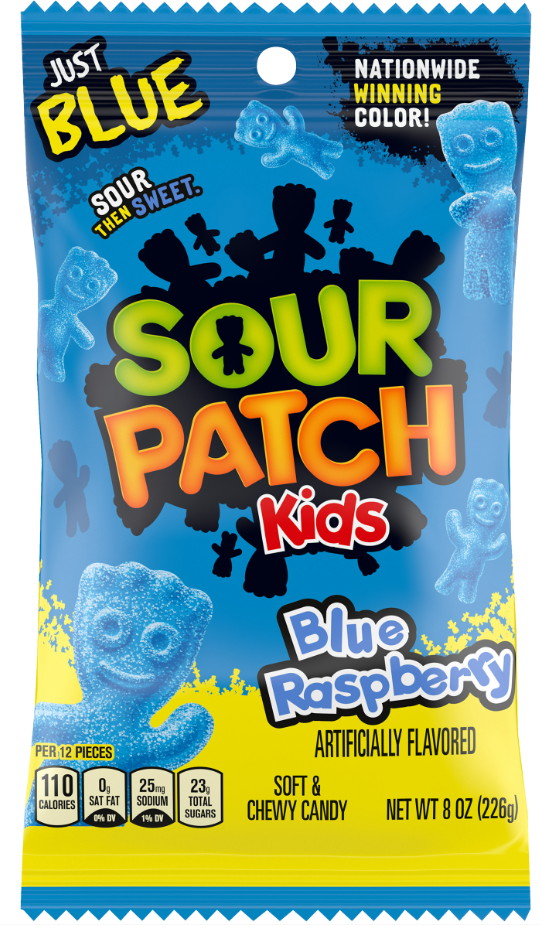 Sour Patch Kids Blue Raspberry 8oz Bag – Sweets and Geeks
