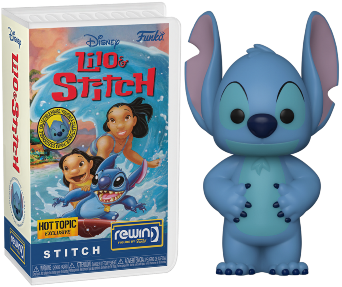 Funko Blockbuster Rewind: Lilo & Stitch - Stitch (Hot Topic Exclusive ...