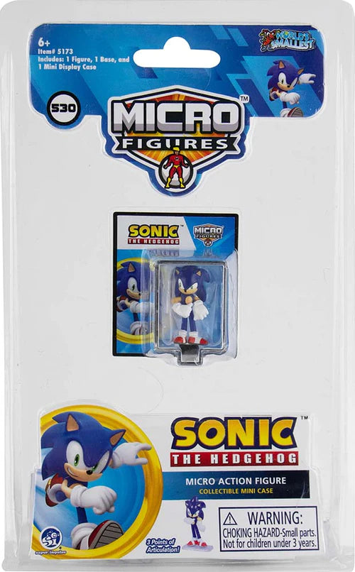 Worlds Smallest Micro Figures - Sonic the Hedgehog – Sweets and Geeks