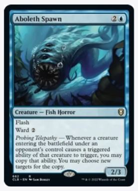 Aboleth Spawn - Commander Legends: Battle for Baldur's Gate - #662 ...