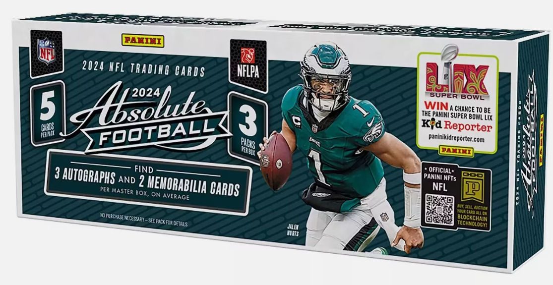 2024 Panini Absolute Football Hobby Box – Sweets and Geeks