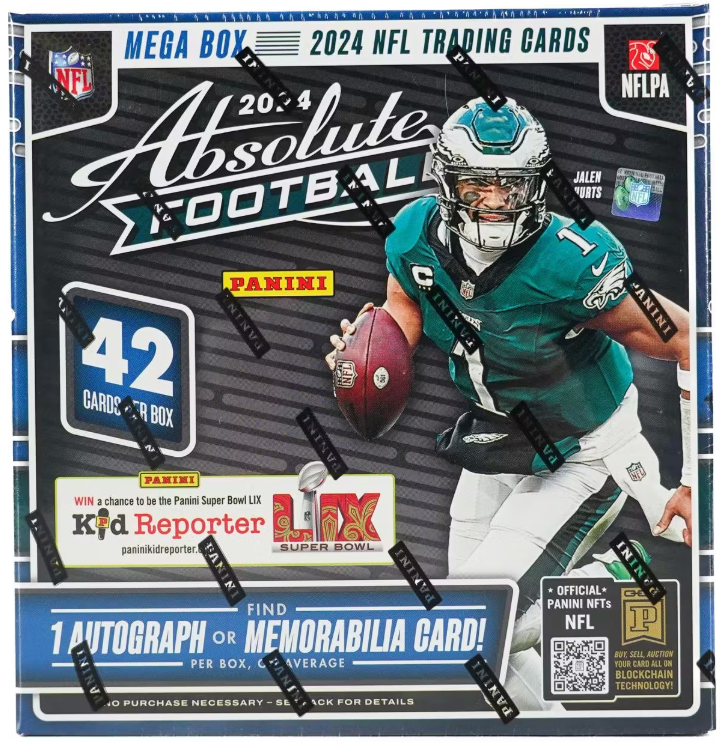 2024 Panini Absolute Football Mega Box – Sweets and Geeks