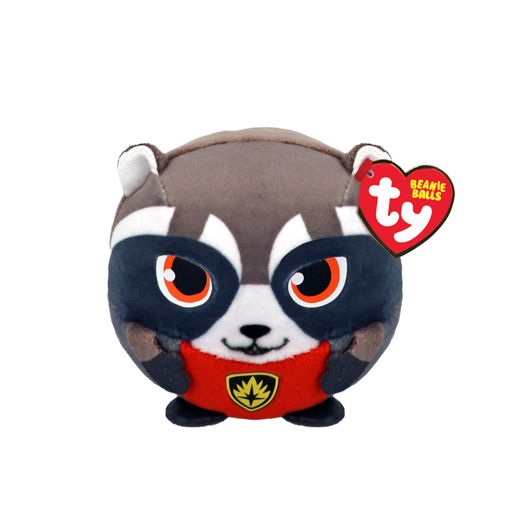 Ty Plush Puffies: Rocket Raccoon (SNG6) (DISC) – Sweets and Geeks