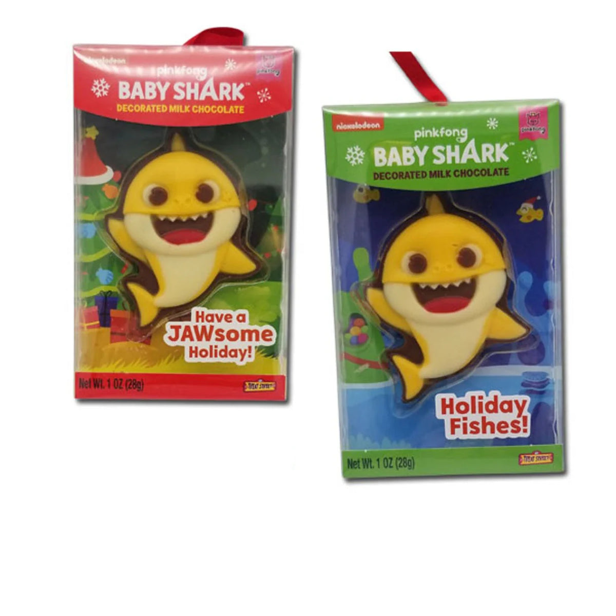 Baby Shark Milk Chocolate Tree Hanger - 1oz Box – Sweets and Geeks