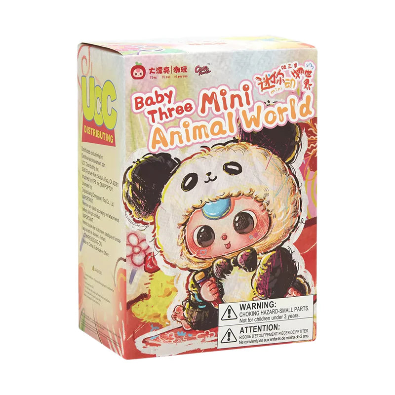 Baby Three - Mini Animal World Plush Blind Box (SNG6) – Sweets and Geeks