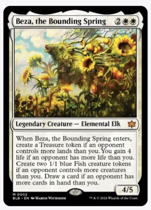 Beza, the Bounding Spring - Bloomburrow - #0002 – Sweets and Geeks