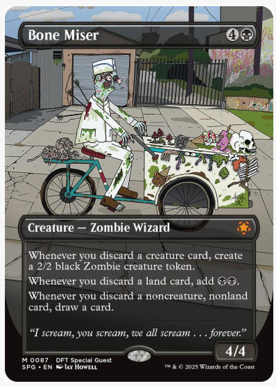 Bone Miser (Borderless) - Special Guests - #0087 – Sweets and Geeks