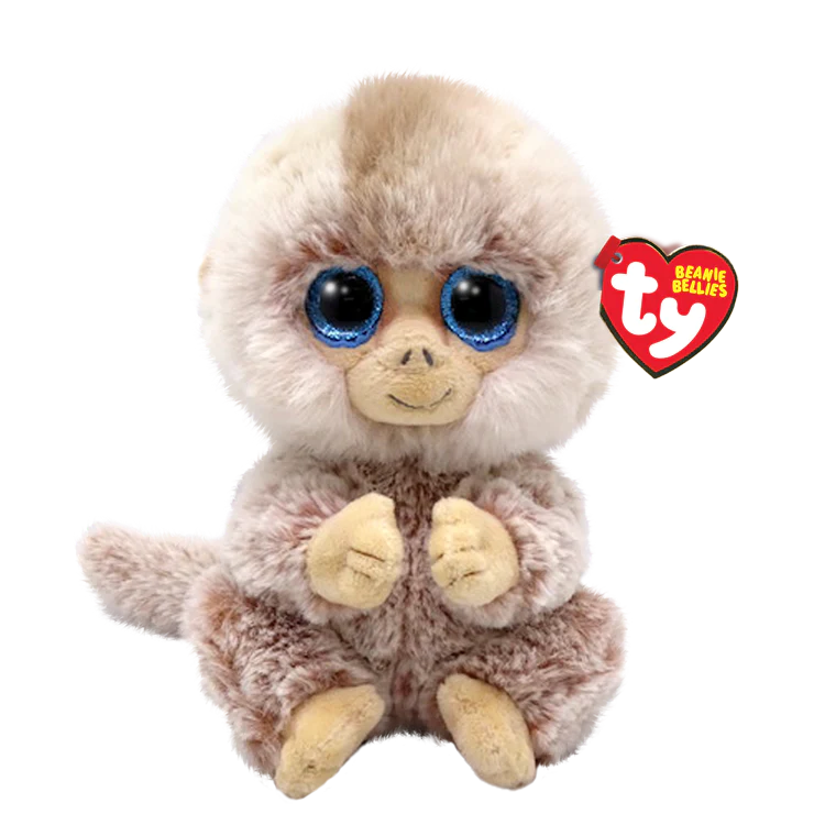Beanie Bellies: Stubby, Tan Monkey Small – Sweets and Geeks