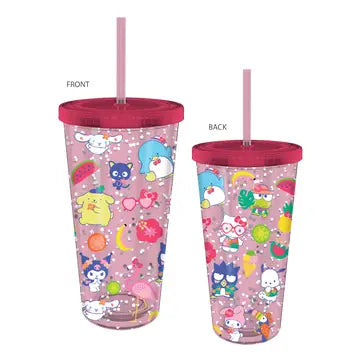 Hello Kitty & Friends: Icons 32 oz Confetti Cold Cup – Sweets and Geeks