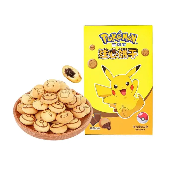 Pokemon Chocolate Filled Cookies 52g – Sweets and Geeks