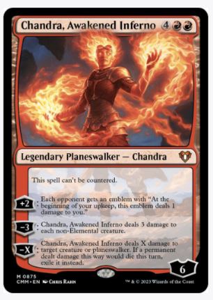 Chandra, Awakened Inferno - Commander Masters - #0875 – Sweets and Geeks