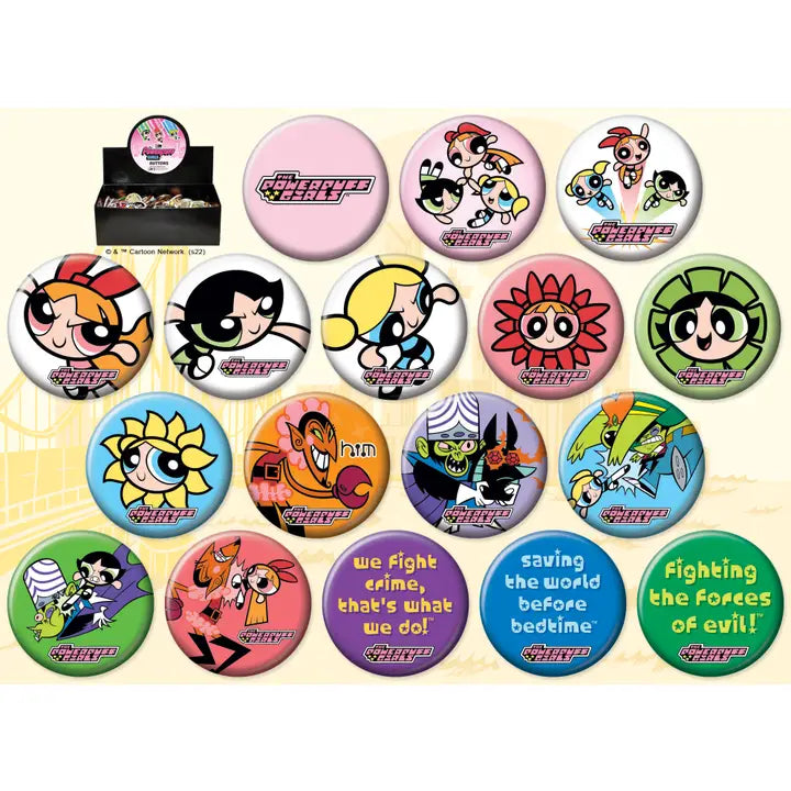 Powerpuff Girls 144 Piece Button Assortment – Sweets and Geeks