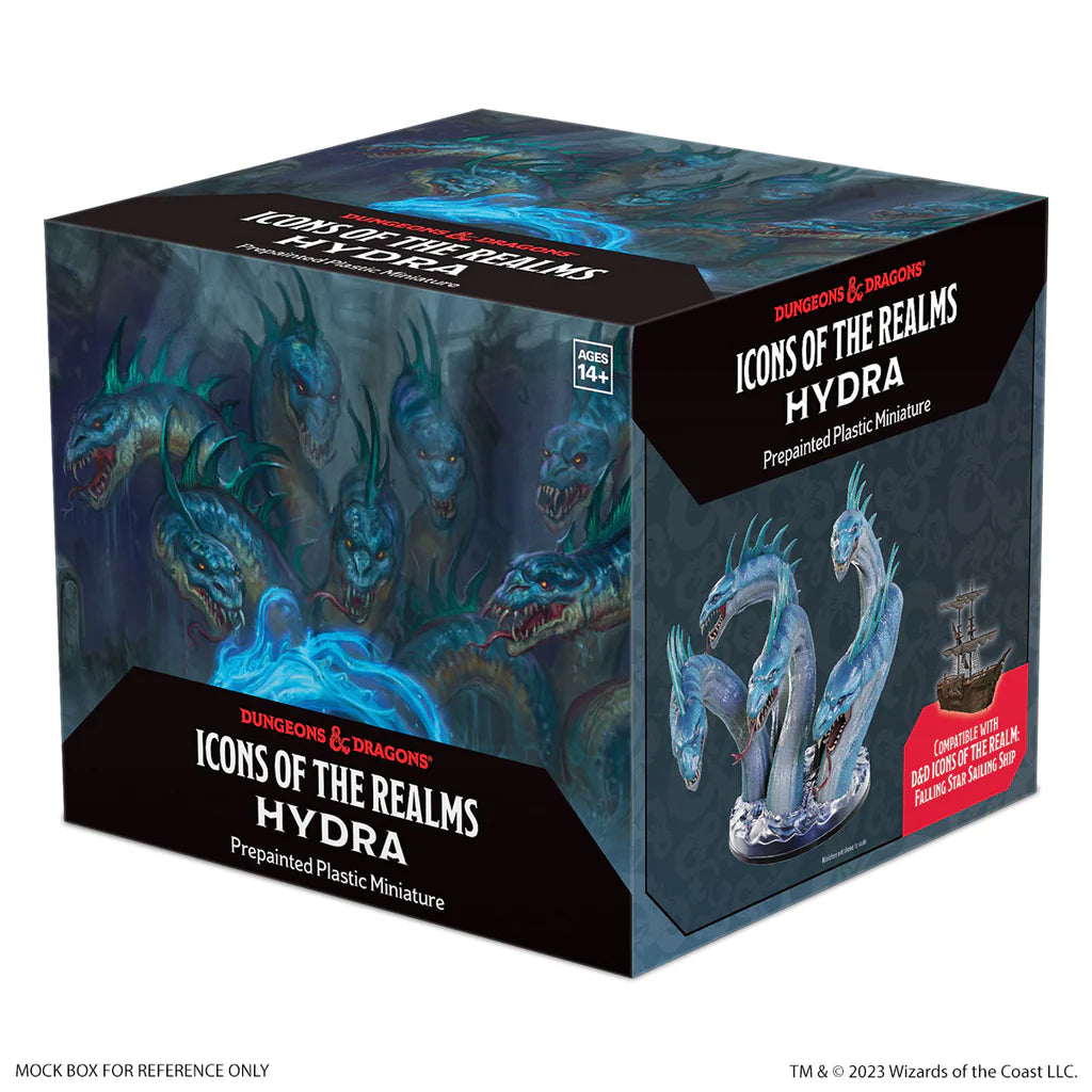 Dungeons & Dragons: Icons of the Realms Set 29 Hydra - Boxed Miniature ...