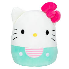 Squishmallow Hello Kitty - Hello Kitty (Teal) 8 Inch – Sweets and Geeks