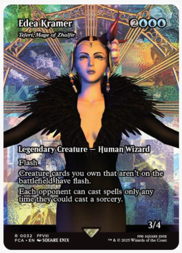 Edea Kramer - Teferi, Mage of Zhalfir - Final Fantasy: Through the Age ...