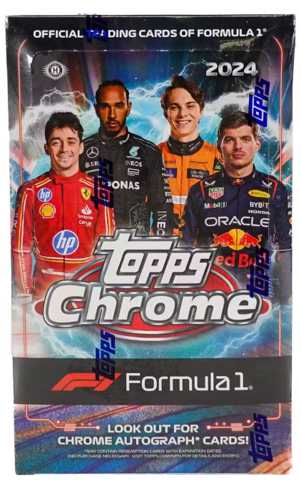 2024 Topps Chrome F1 Formula 1 Hobby Box – Sweets and Geeks