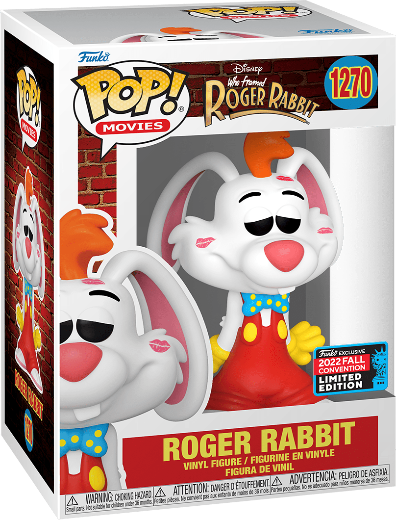 Funko Pop! Disney: Roger Rabbit - Roger Rabbit (With Kisses) (2022 Fal ...
