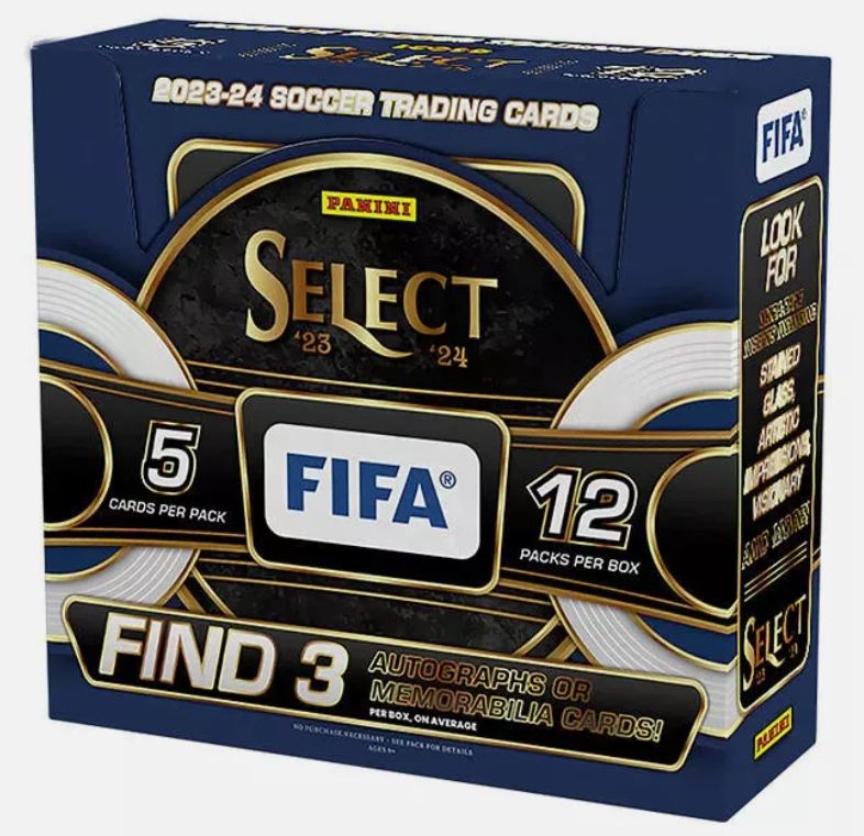 2023/24 Panini Select FIFA Soccer Hobby Box – Sweets and Geeks