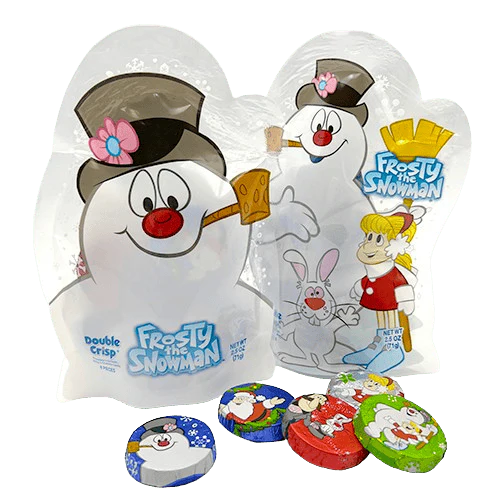 Frosty The Snowman Milk Chocolate - 2.5oz Pouch – Sweets and Geeks