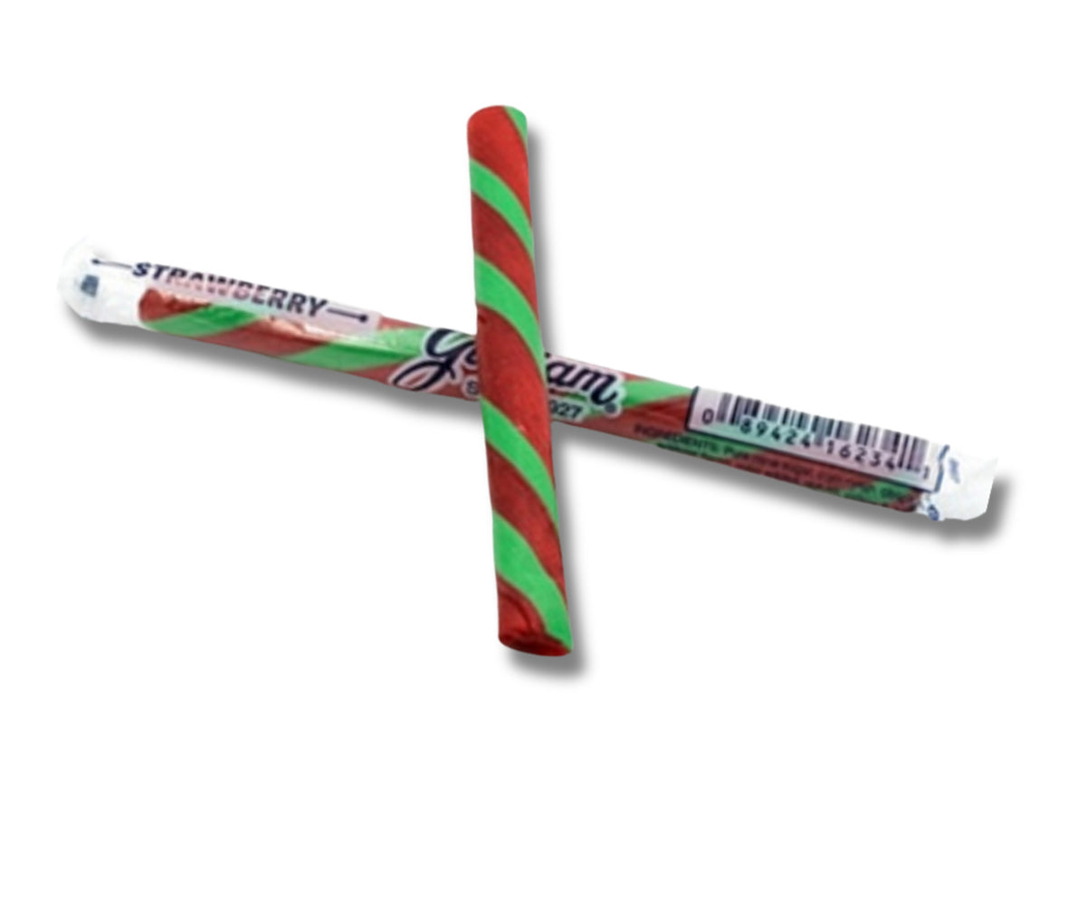 Gilliam Old Fashioned Candy Sticks - Strawberry 0.5oz – Sweets and Geeks