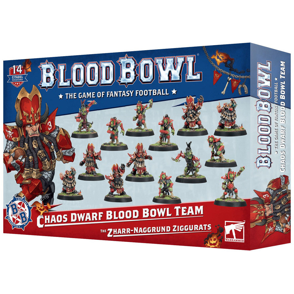 Blood Bowl: Chaos Dwarf Team - Zharr-Naggrund Ziggurats (OOS) – Sweets ...
