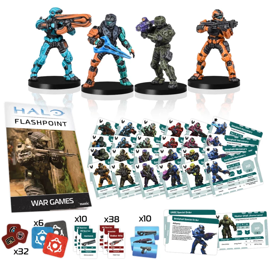Halo: Flashpoint - War Games Expansion Pack – Sweets and Geeks