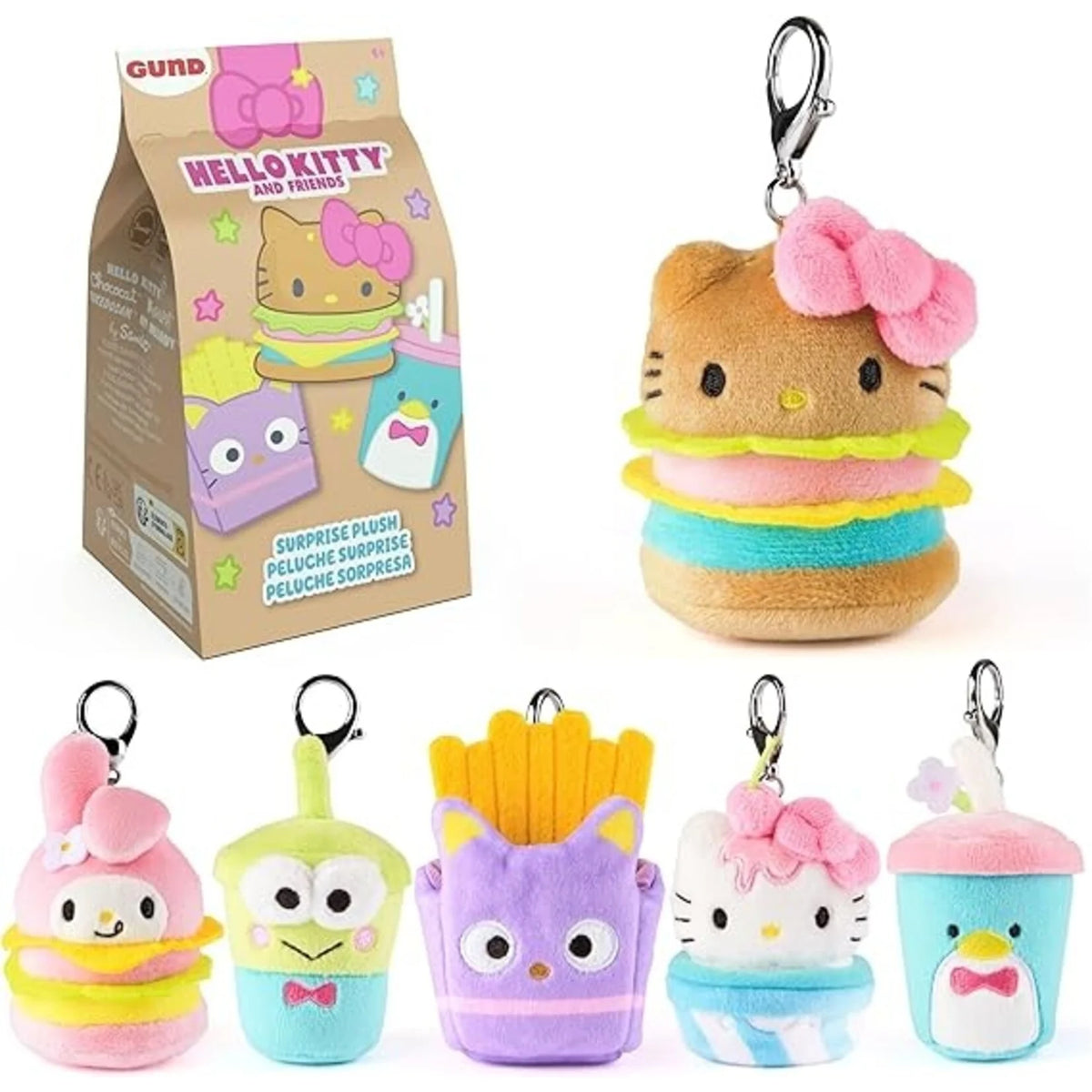 Hello Kitty and Friends - Fast Food Surprise Blind Box – Sweets and Geeks