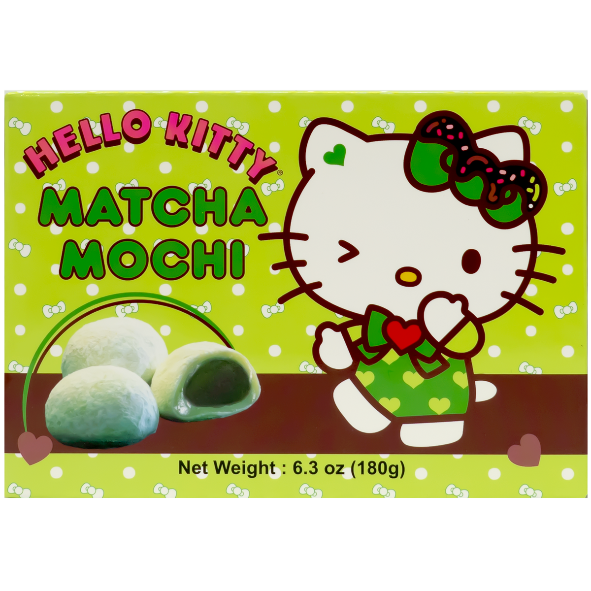 Hello Kitty Matcha Mochi 180g (SNG5) – Sweets and Geeks