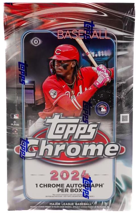 2024 Topps Chrome Baseball Hobby Box – Sweets and Geeks