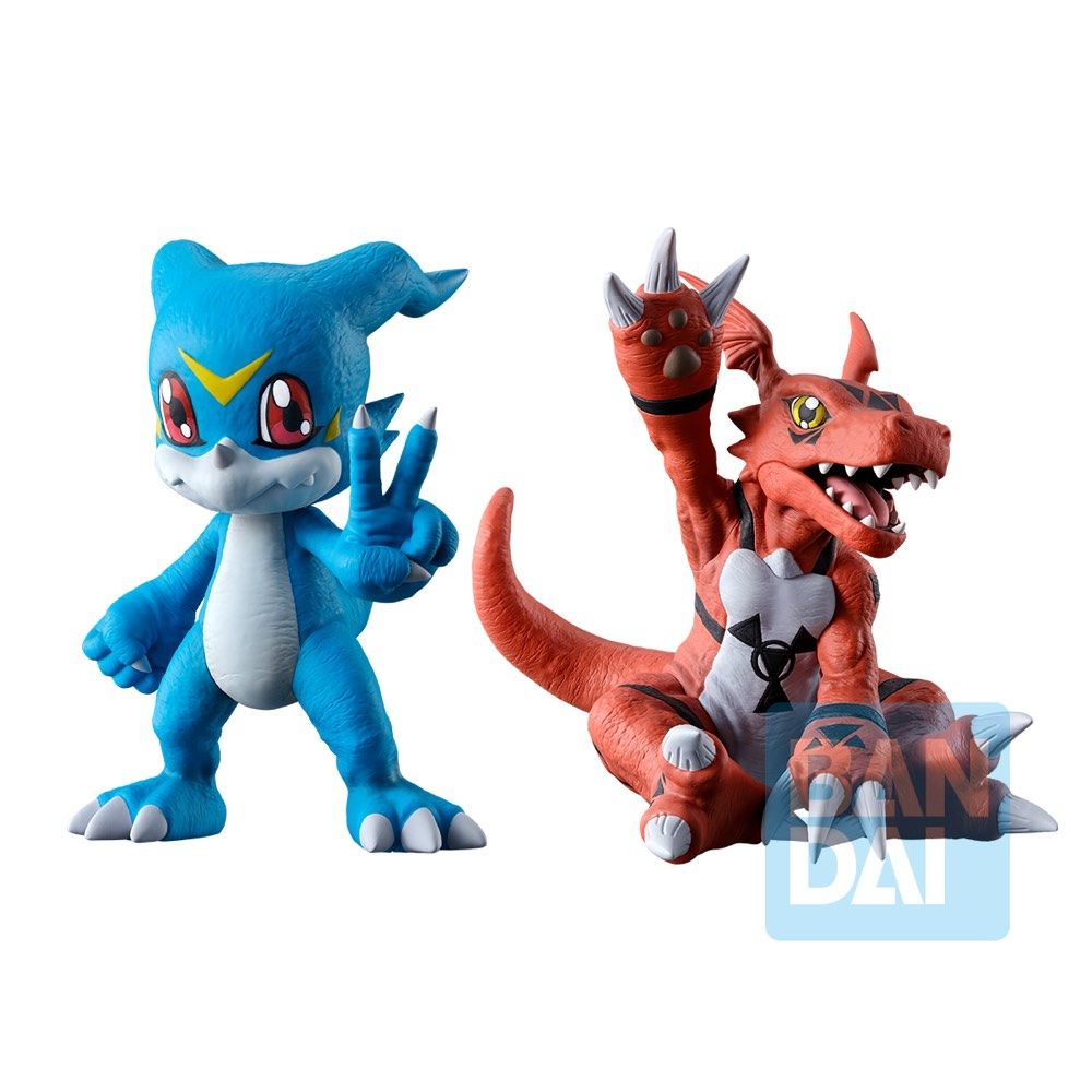 Veemon & Guilmon "Digimon Adventure" Ichibansho Figure – Sweets and Geeks