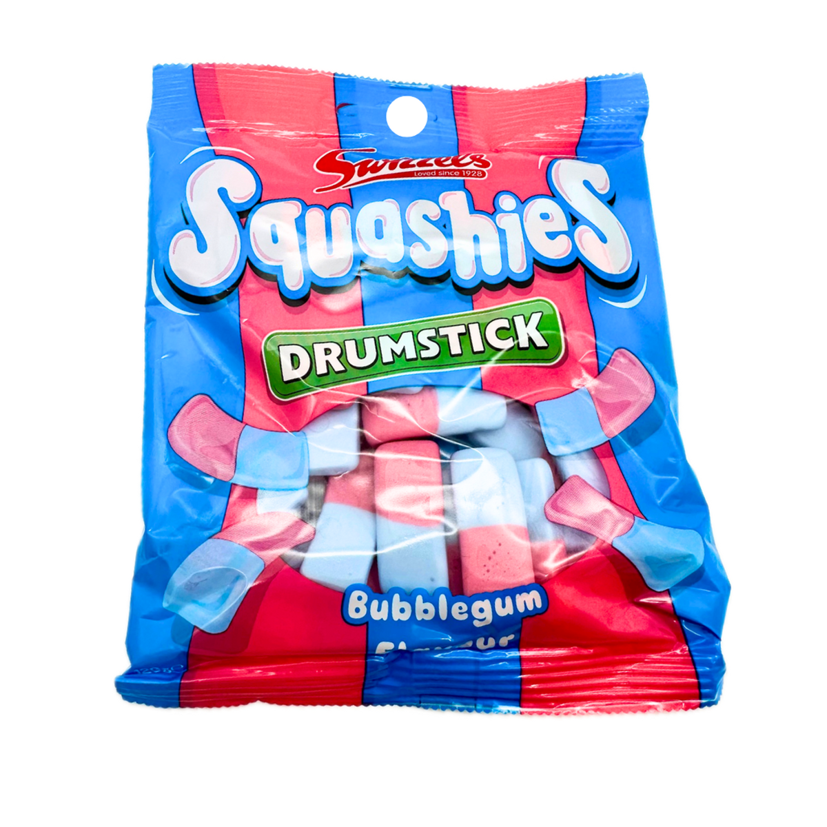 Squashies Bubble Gum 140g Peg Bag (SNG12) – Sweets and Geeks