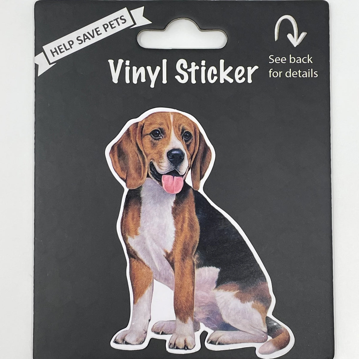 Beagle, Vinyl Sticker – Sweets and Geeks