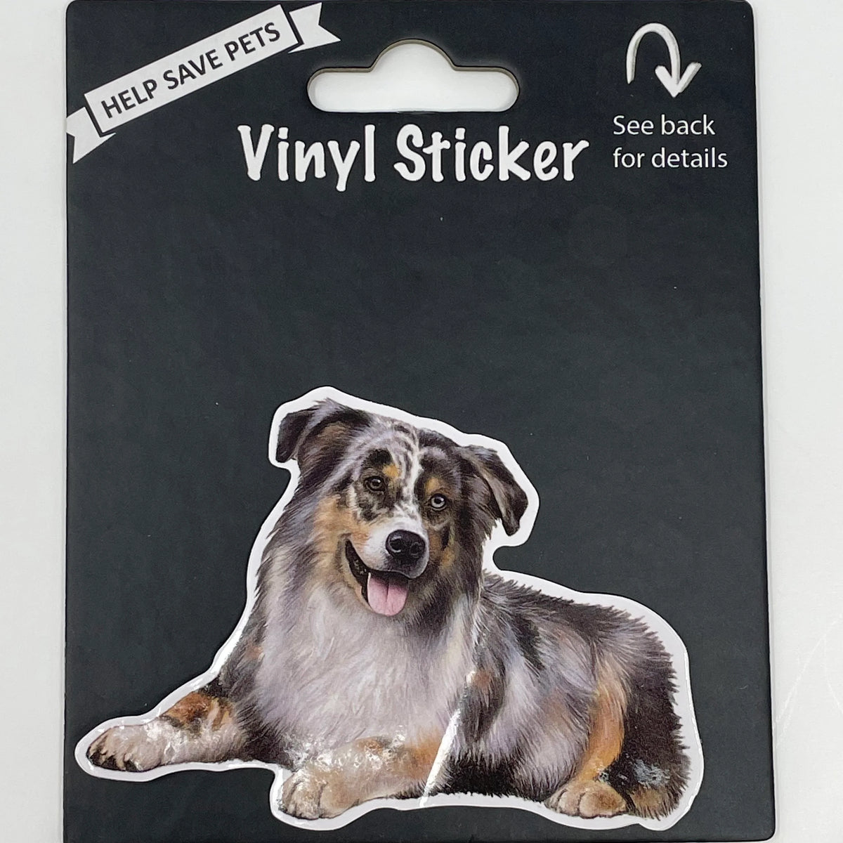 Australian Shepherd, Vinyl Sticker – Sweets and Geeks
