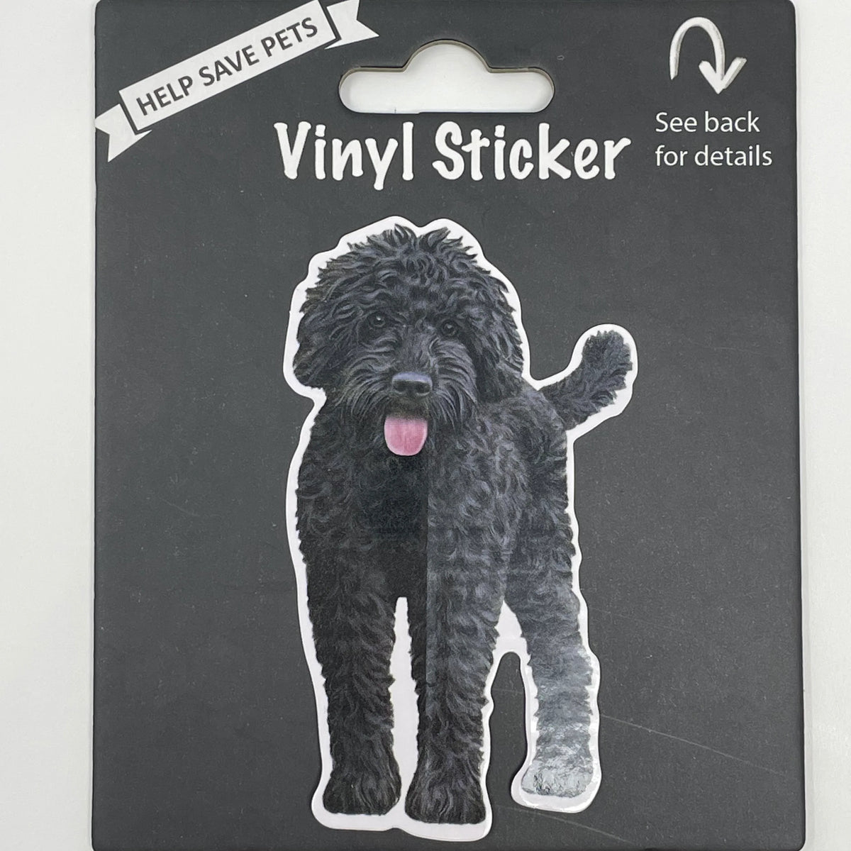 Labradoodle, Vinyl Sticker – Sweets and Geeks