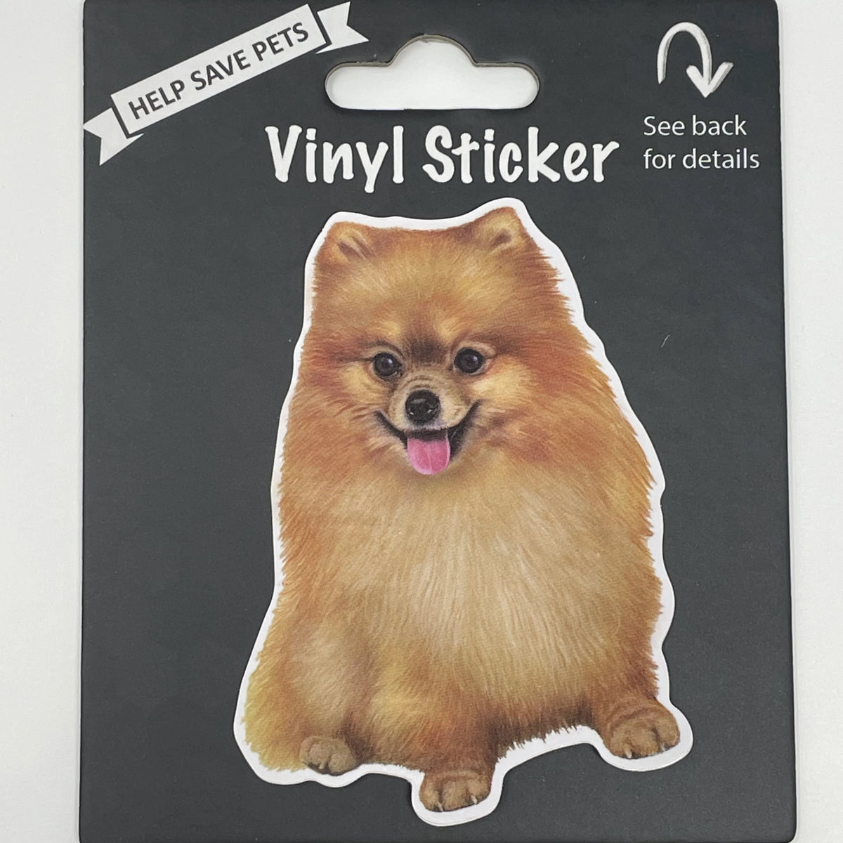 Pomeranian, Vinyl Sticker – Sweets and Geeks