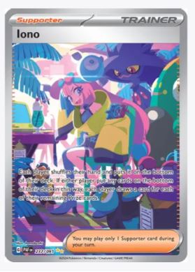 Iono (Special Illustration Rare) SV: Paldean Fates #237/091 – Sweets ...