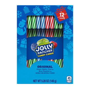 Jolly Rancher Candy Canes - 5.28oz Box (SNG24-6) – Sweets and Geeks