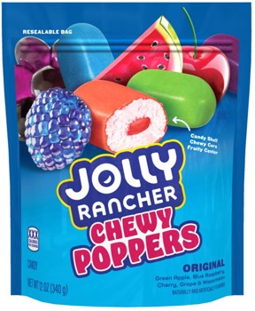 Jolly Rancher Chewy Poppers 12oz Stand Up Pouch (SNG8) – Sweets and Geeks